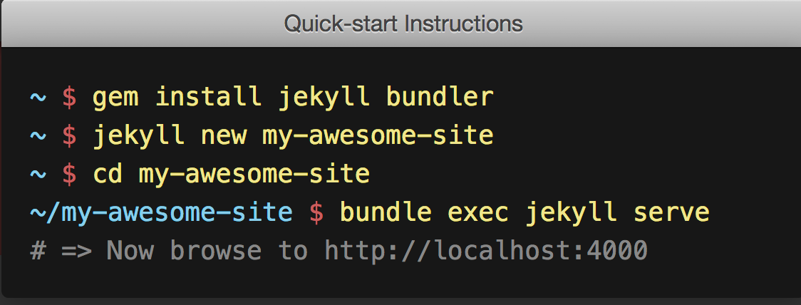 Getting started with Jekyll. Last week our cohort had the… | by Rebekah ...