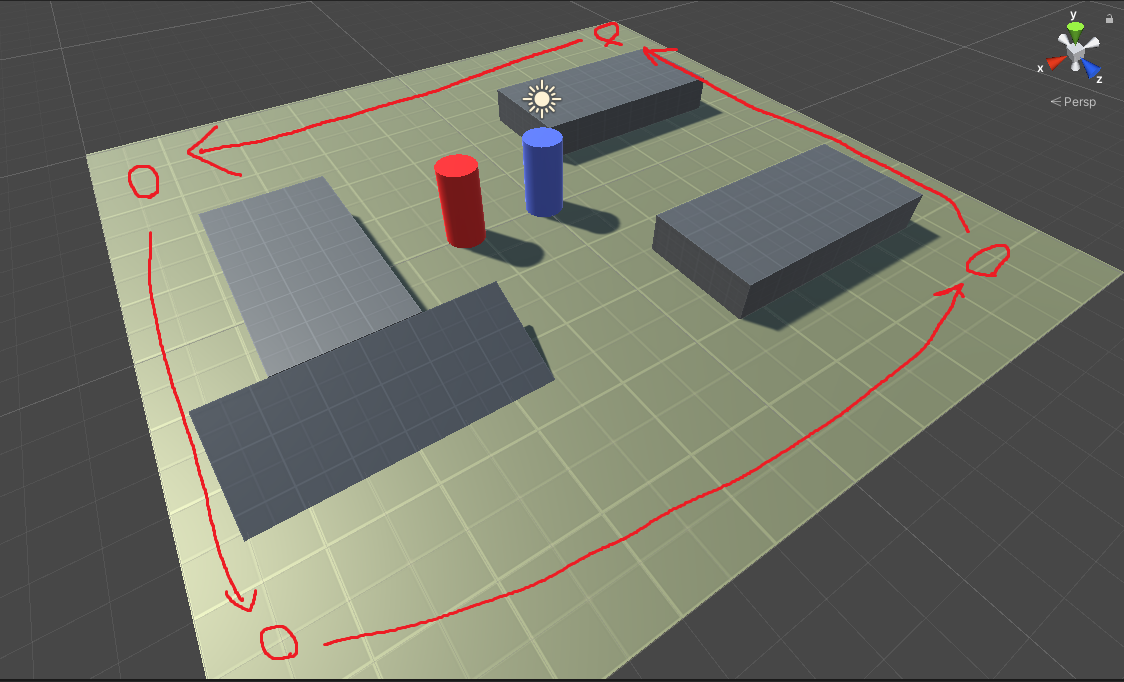 Unity 3D Patrol_WayPoint. Game 을 만들면 Enemy 를 만들어야 하는 경우가 대다수이다. | by ...