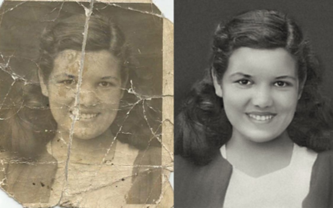 How to restore a damaged photo by digital Photo Restoration process ... How to restore a damaged photo by digital Photo Restoration process ...