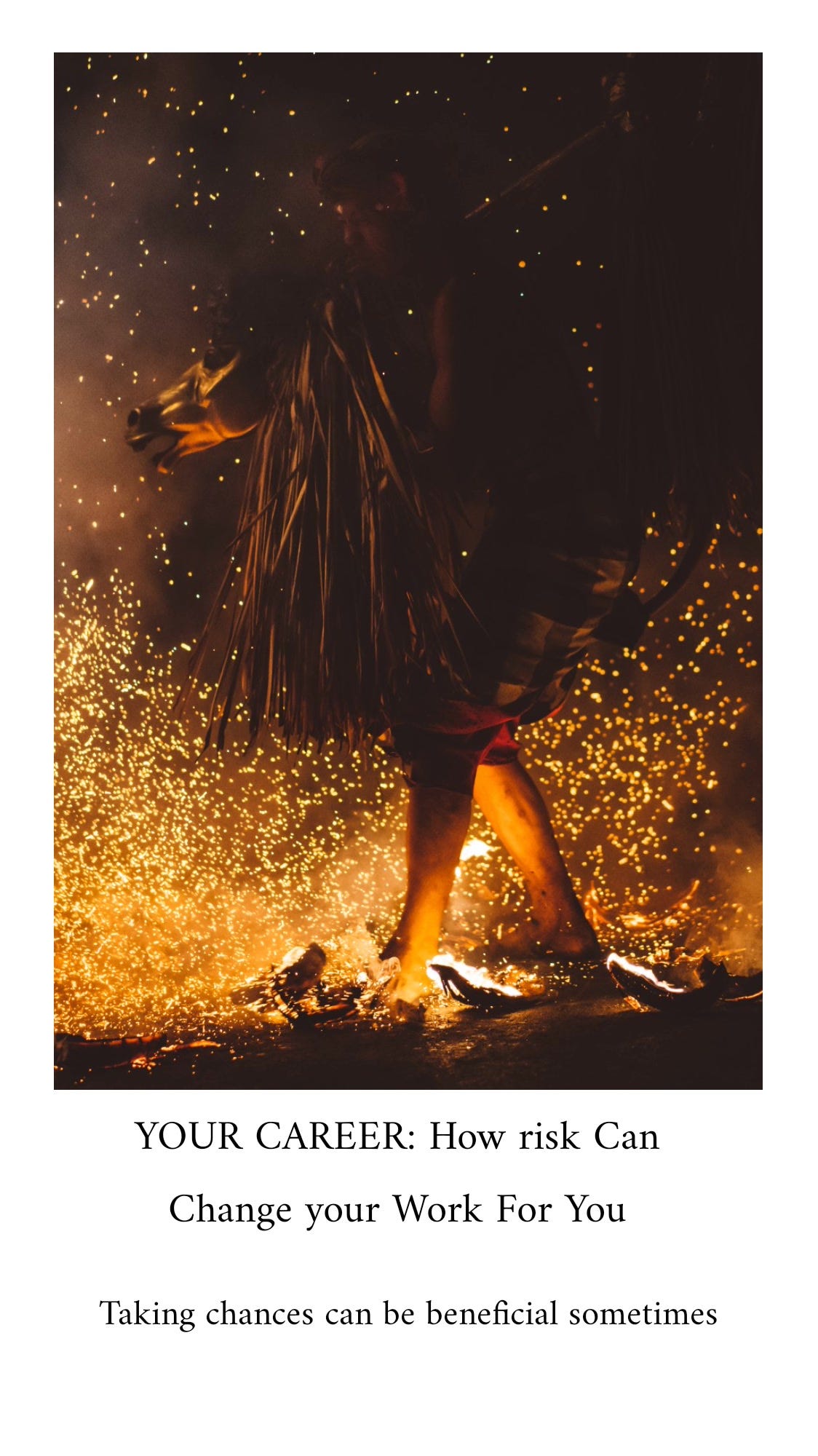 YOUR CAREER: How Risks can Change your Work for you | by Meditate Awake ...
