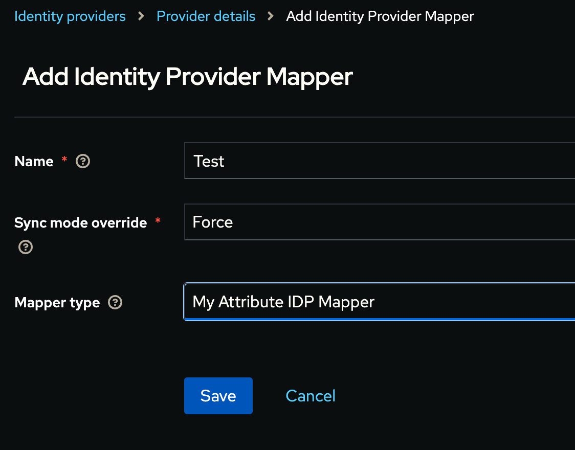 Keycloak Idp Mapper at James Chalmers blog