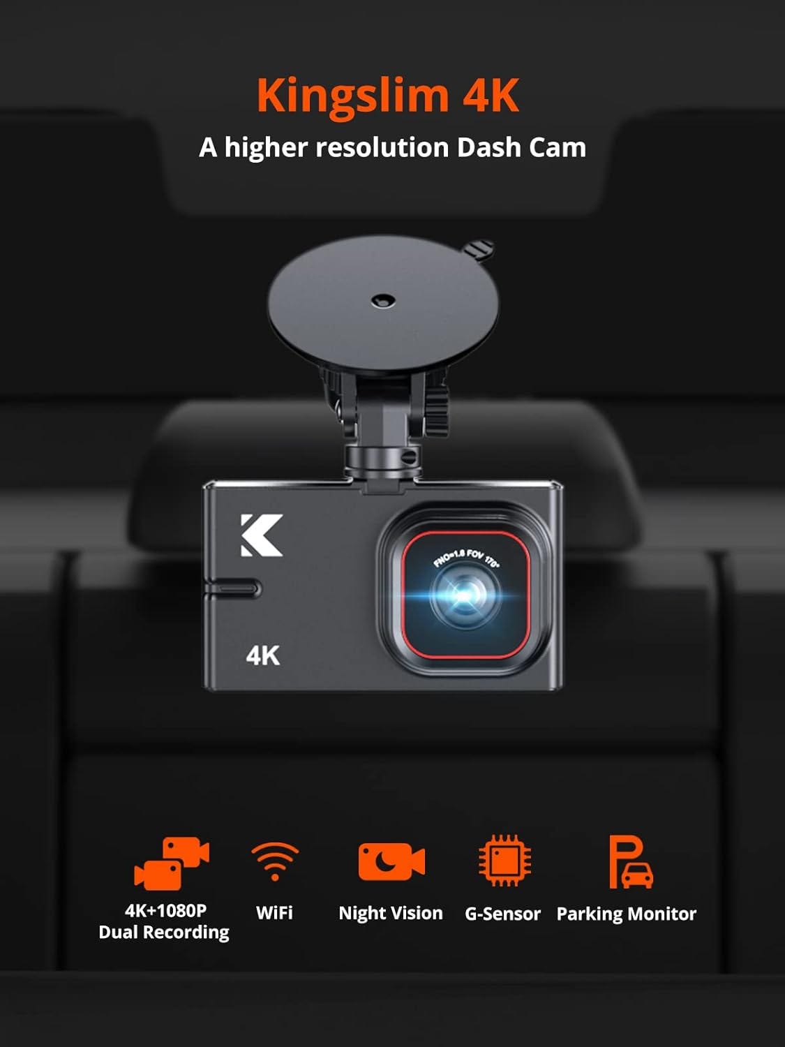 Kingslim D2 Pro Review: 4K Front and 1080P Rear Night Owl of Dash Cams ...