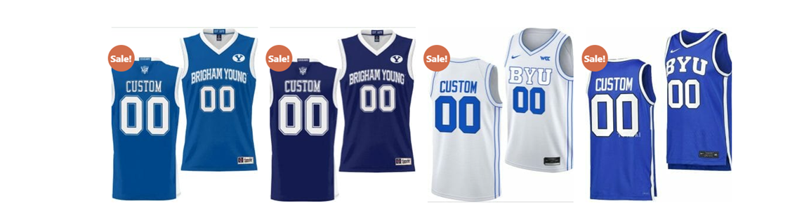 Show Your Team Spirit: Design Your Own Custom BYU Cougars Basketball ...