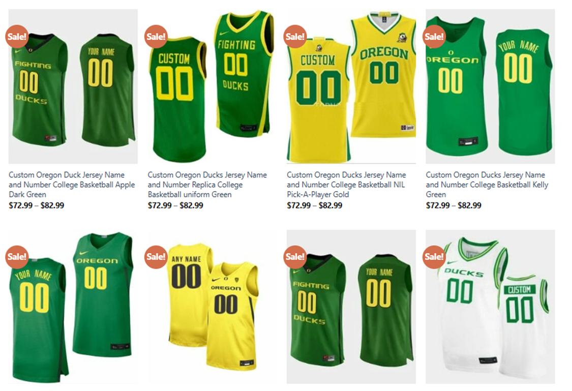 Score Big with Custom Oregon Duck Basketball Jerseys: Your Ultimate ...