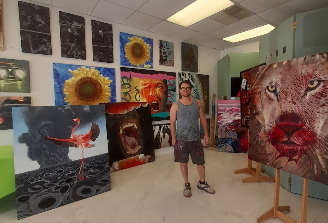 Allan Gindic: Studio visit and ‘’ANIMALL’’ preview | by Seyde Garcia ...