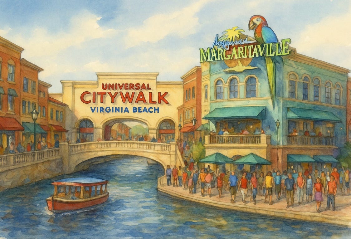 Building What We Believe In: Universal City Walk Virginia Beach as a ...