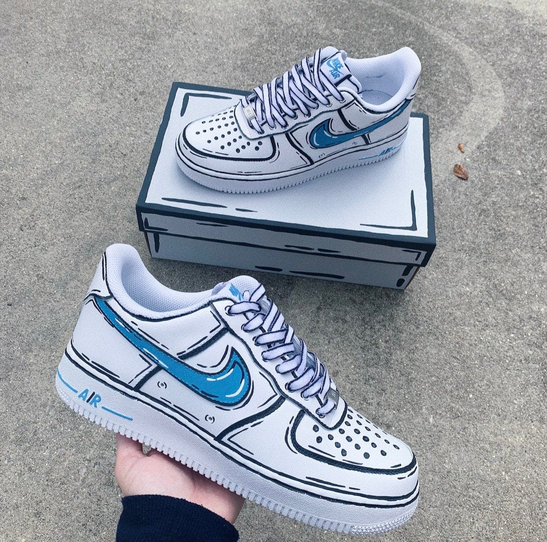 Customized sneakers. During lockdown, exclusively painted… | by ...