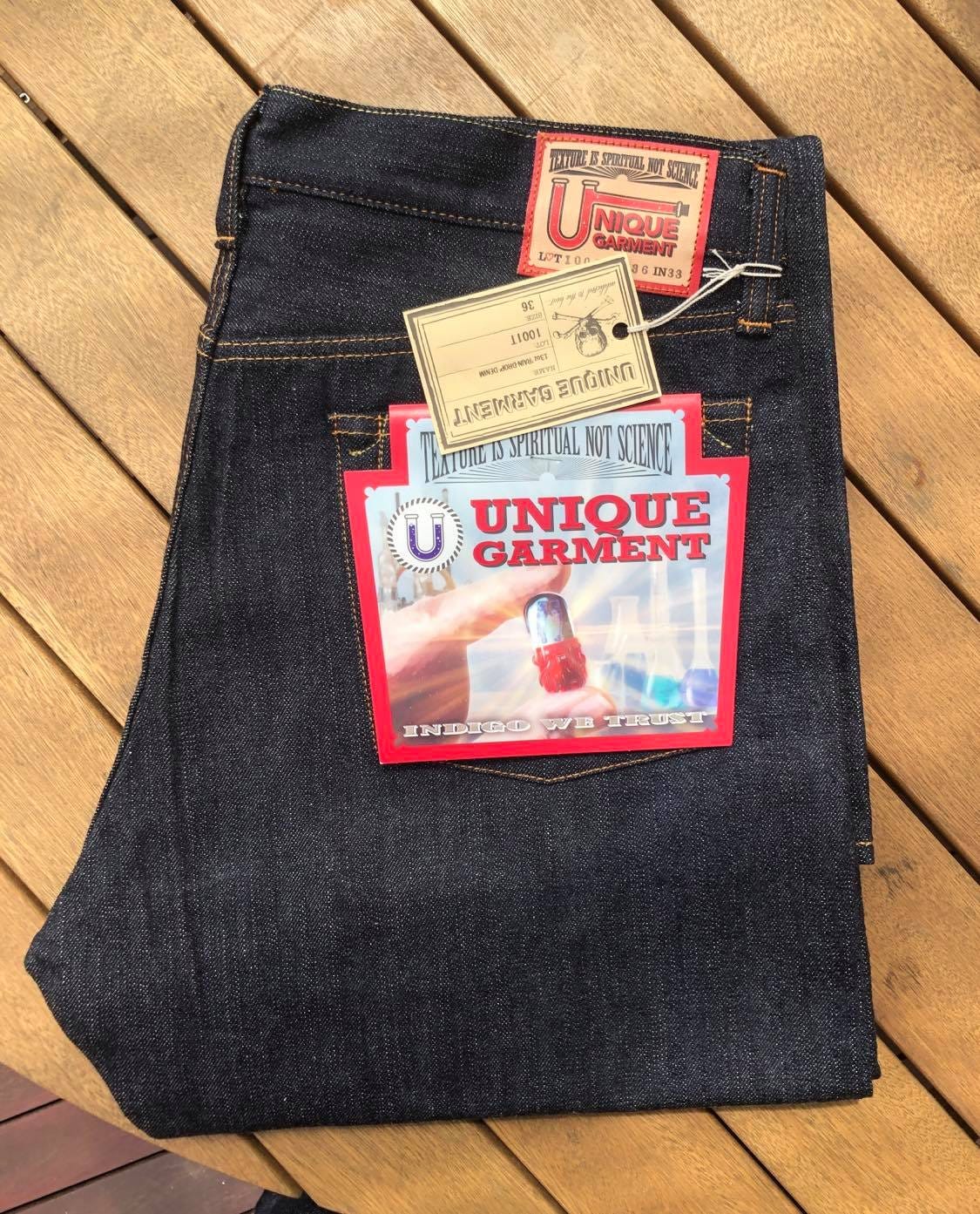 Fading progress — Unique Garment “Rain drops” Jeans 1001T–6 months — 3 ...