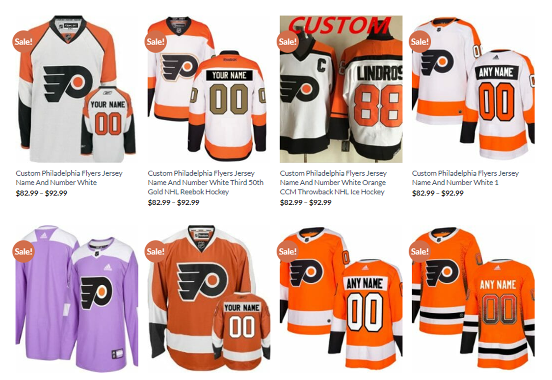 Custom Philadelphia Flyers Jersey: Show Your Team Spirit with a ...