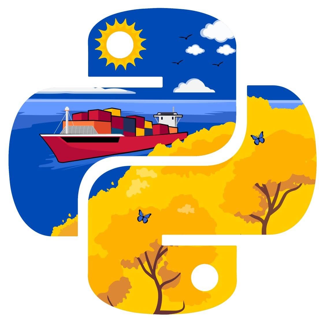 Logo de Python Panamá - José Arnulfo R. H. - Medium