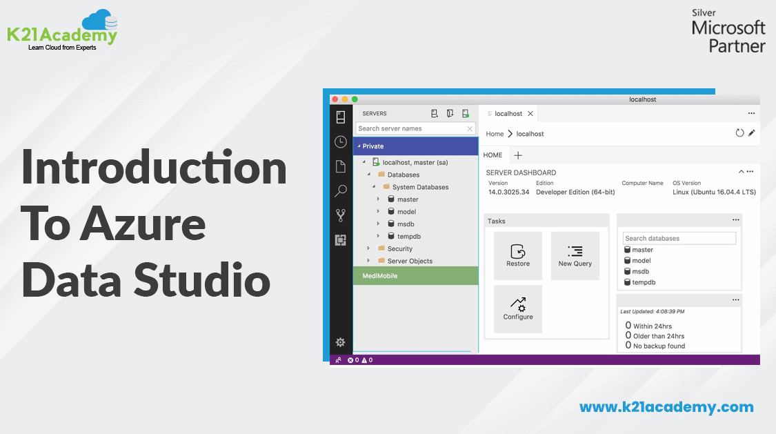 Introduction To Azure Data Studio | by K21Academy | Medium