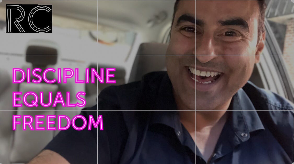 Discipline is Freedom. Discipline is freedom. It is your deep… | by ...