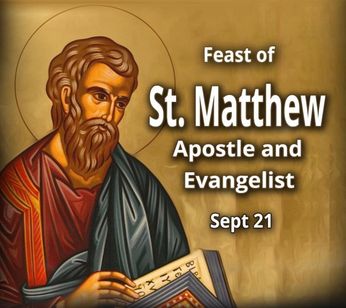 Empower Your Faith / Saint Matthew, Apostle and Evangelist – Feast ...