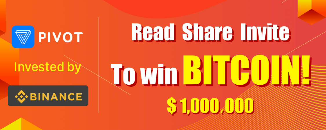 Pivot is one the most unique project that rewards it users for reading ...