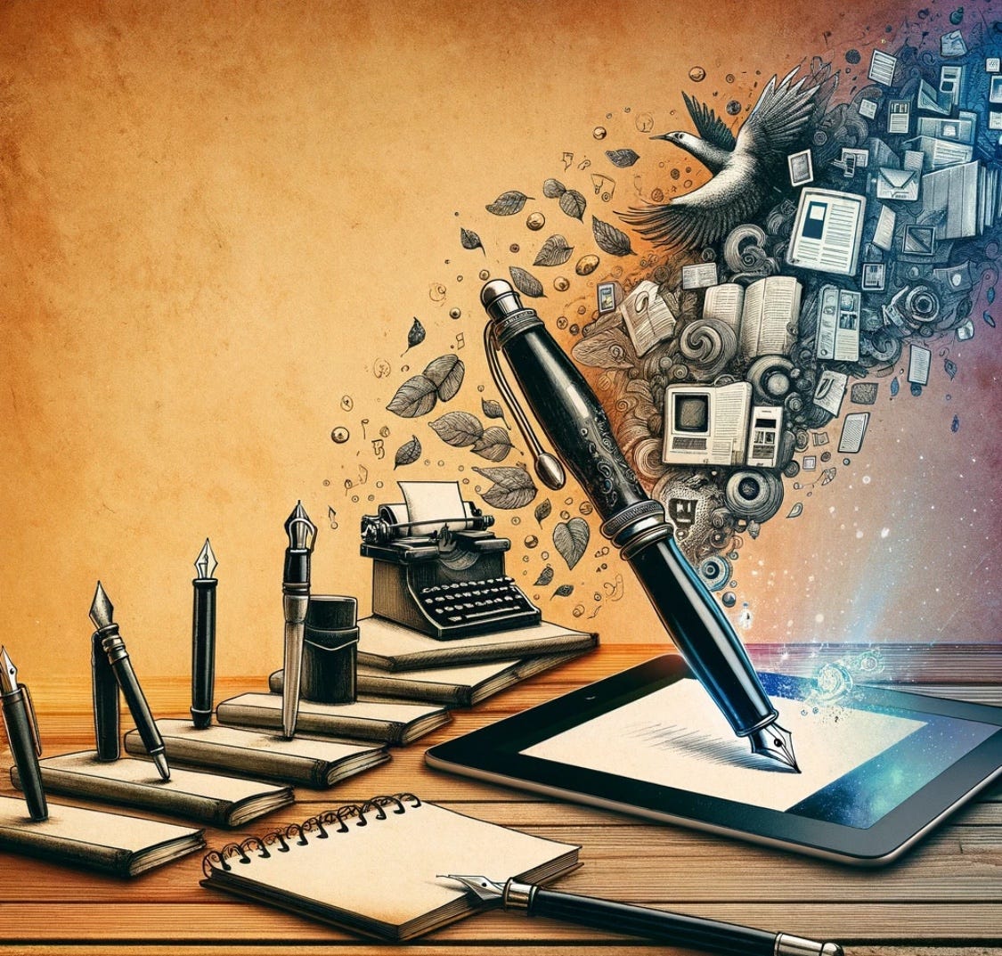 Storytelling — Pens & Pixels. “Change is the only constant” The… | by Anu | Medium