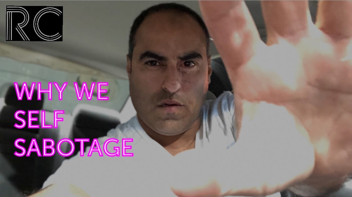 Why We Self Sabotage. When you are climbing up the cliffs… | by Rehman ...
