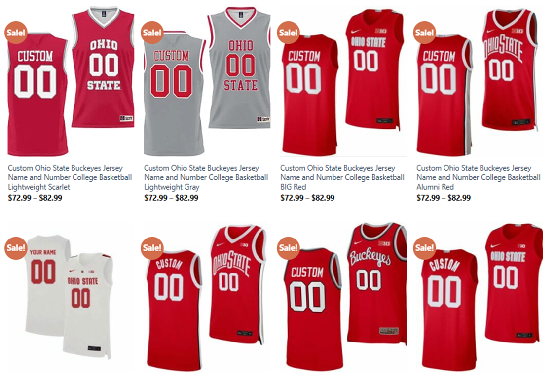 Elevate Your Game with a Custom Ohio State Buckeyes Basketball Jersey ...