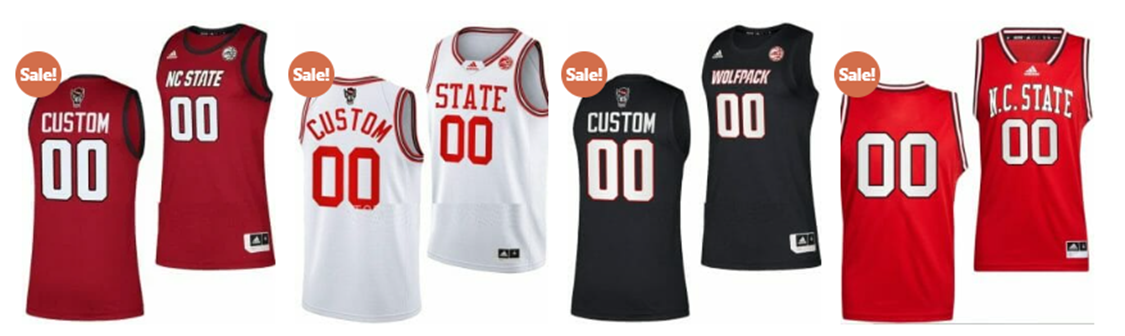 Show Your Team Spirit: Custom NC State Wolfpack Basketball Jerseys Now ...