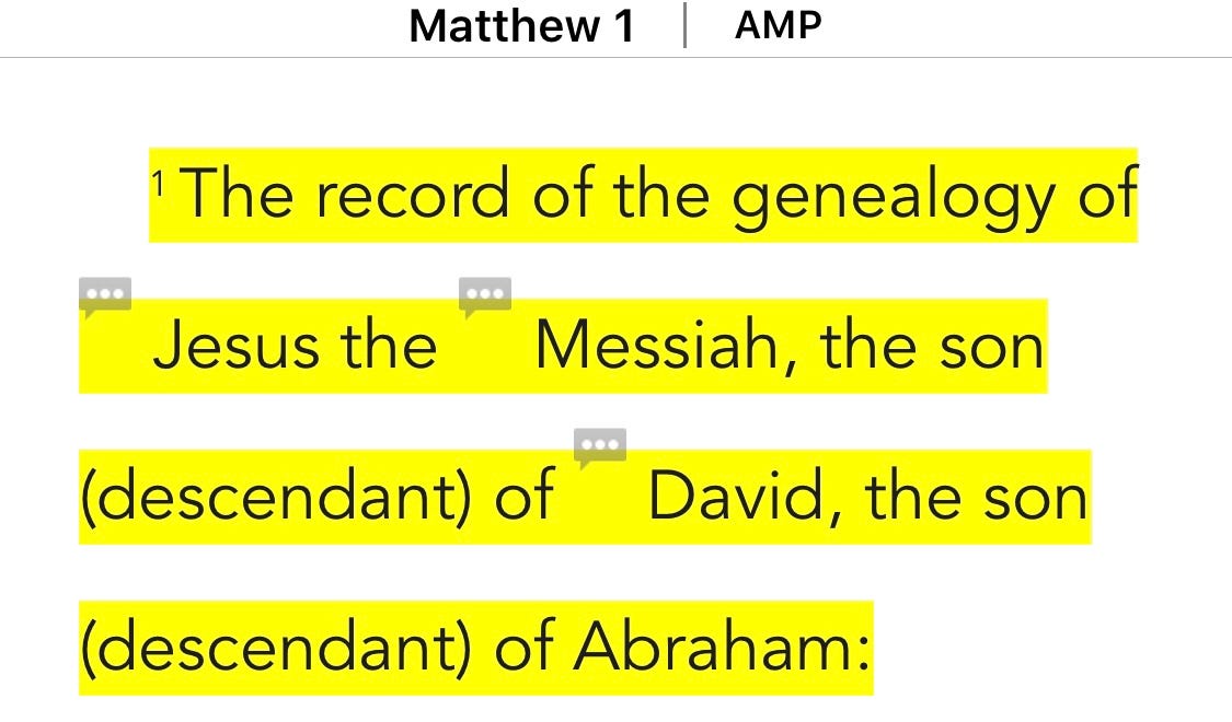 It’s Not Just Genealogy!. (An in-depth exposition of MATTHEW 1) | by ...