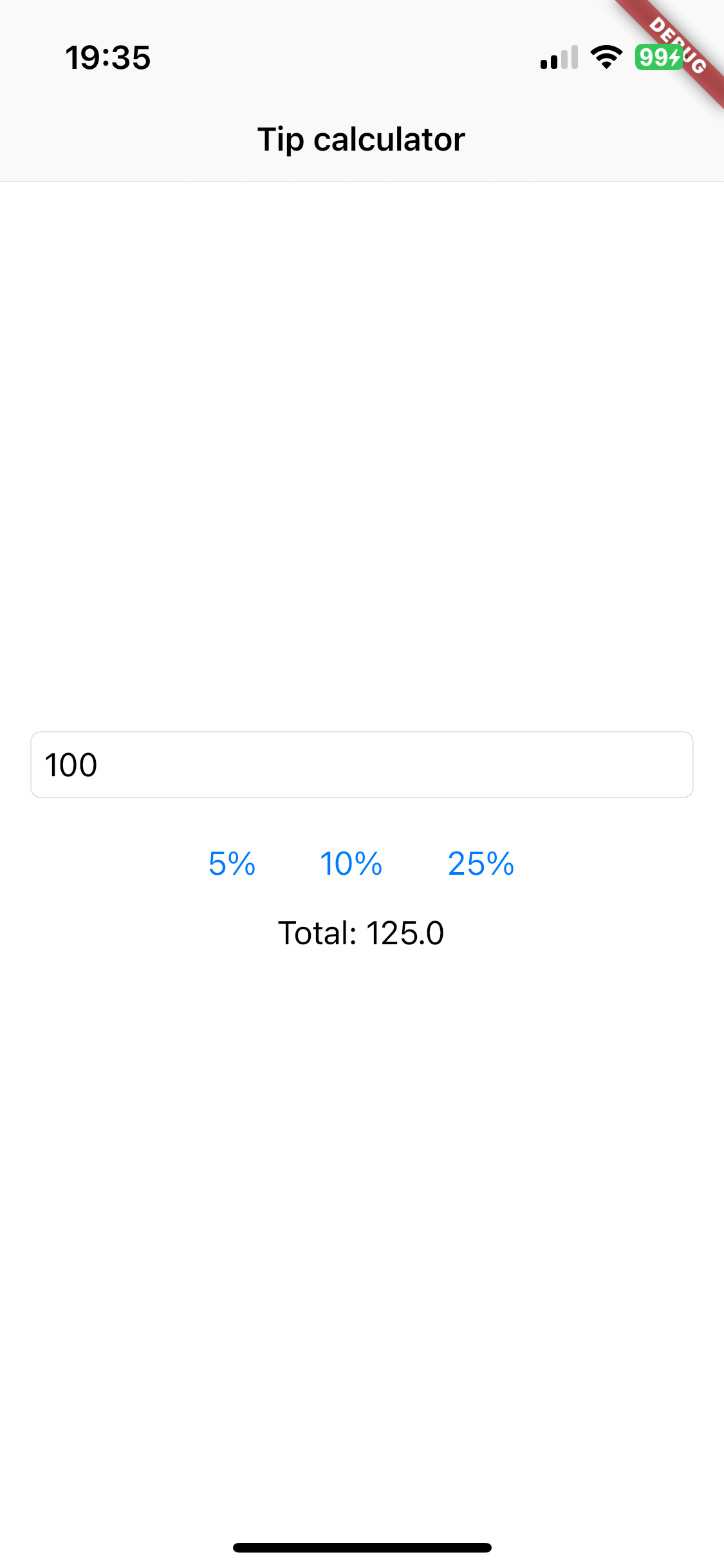 Make A Tip Calculator App — Basic Cross Platform Flutter Tutorial By Saranomy Medium 