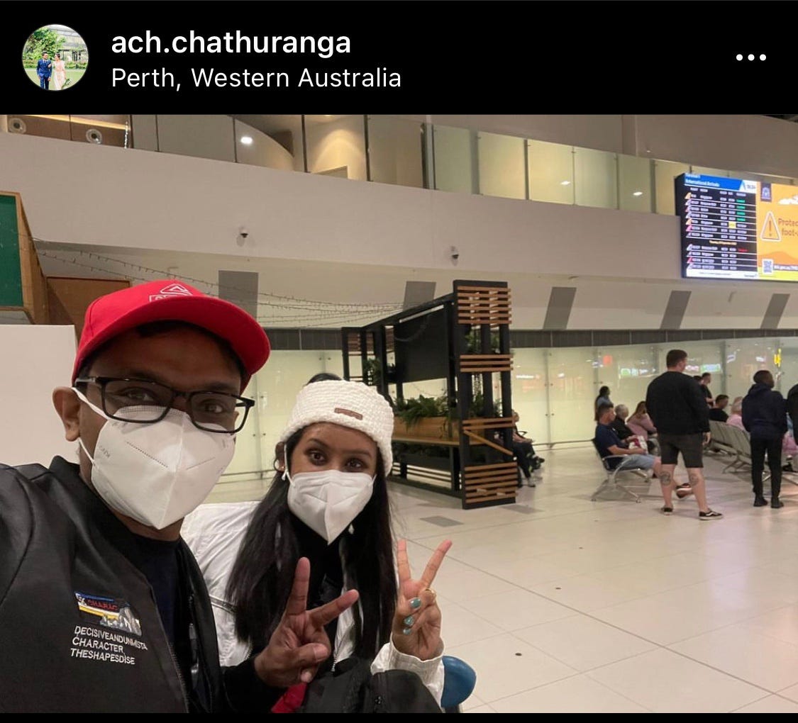 First Selfie in Australia - Achala Chathuranga Aponso - Medium