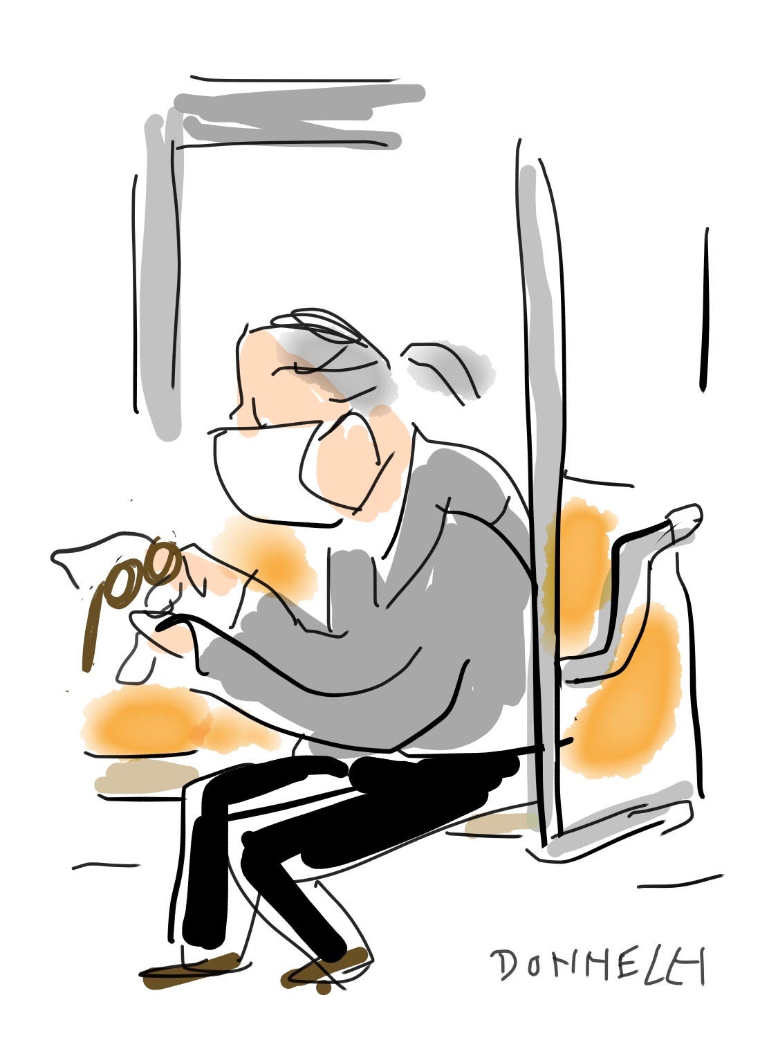 Drawing NYC’s Subway Riders. It’s a joy and passes the time | by Liza ...