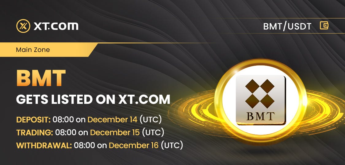 XT.COM Announcement on Launching BMT(Bico Mata Token) | by XT.com | Medium