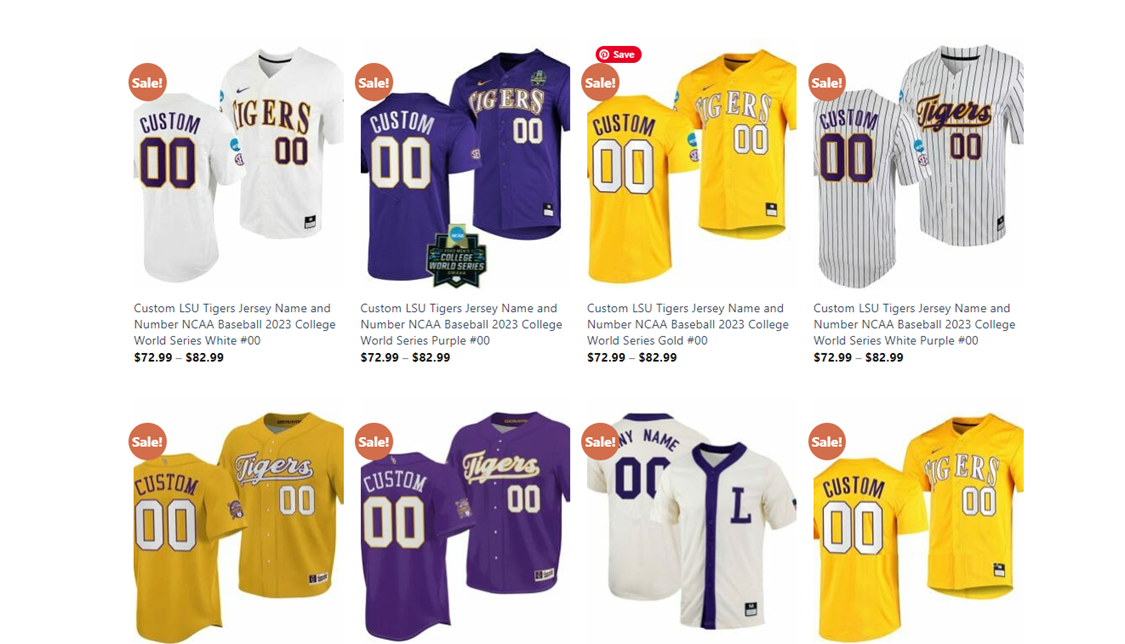 Show Your Team Spirit: The Ultimate Guide to Custom LSU Tigers Baseball ...
