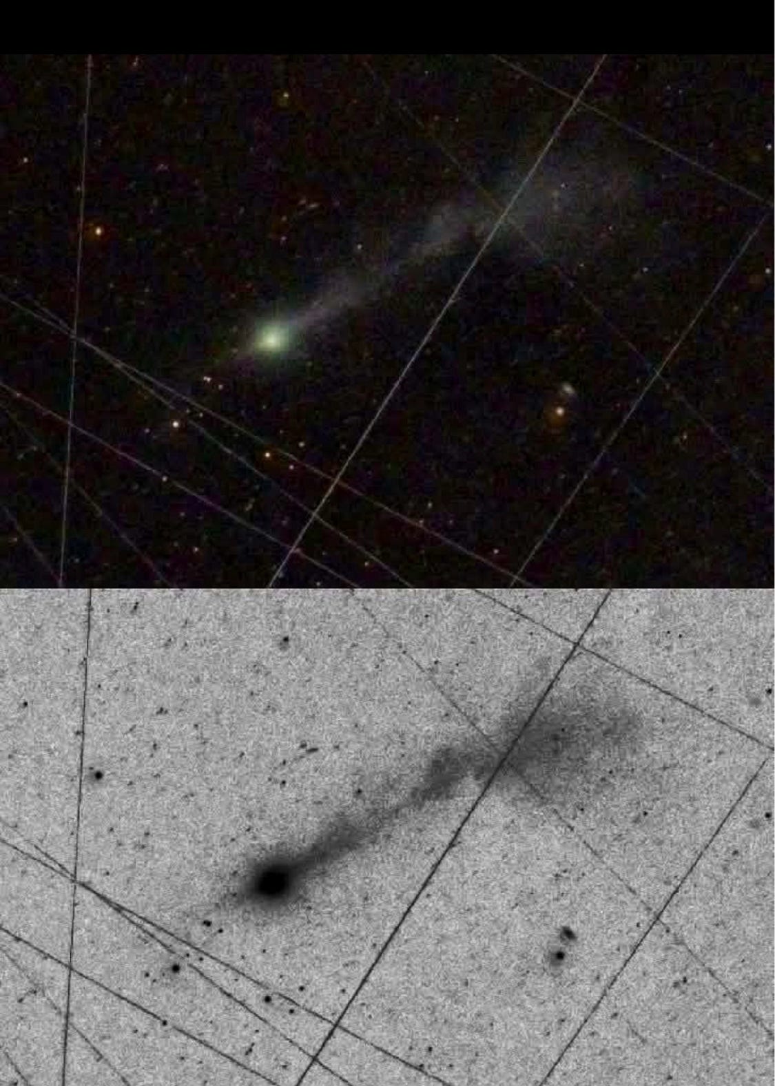 Plausible Fragmentation or Alike Mass/Object Release Activity and Tail ...