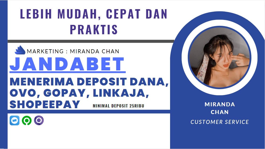 DEPOSIT DANA, OVO, GOPAY. JANDABET, SITUS JUDI ONLINE TERPERCAYA… | by ...