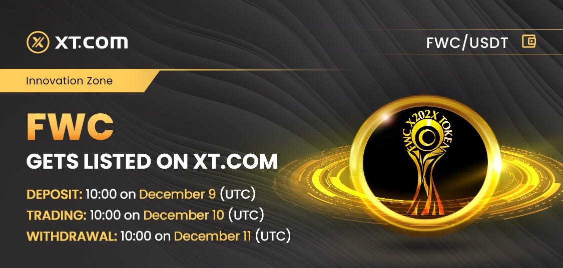 XT.COM Announcement on Launching FWC(Football World Community) | by XT ...
