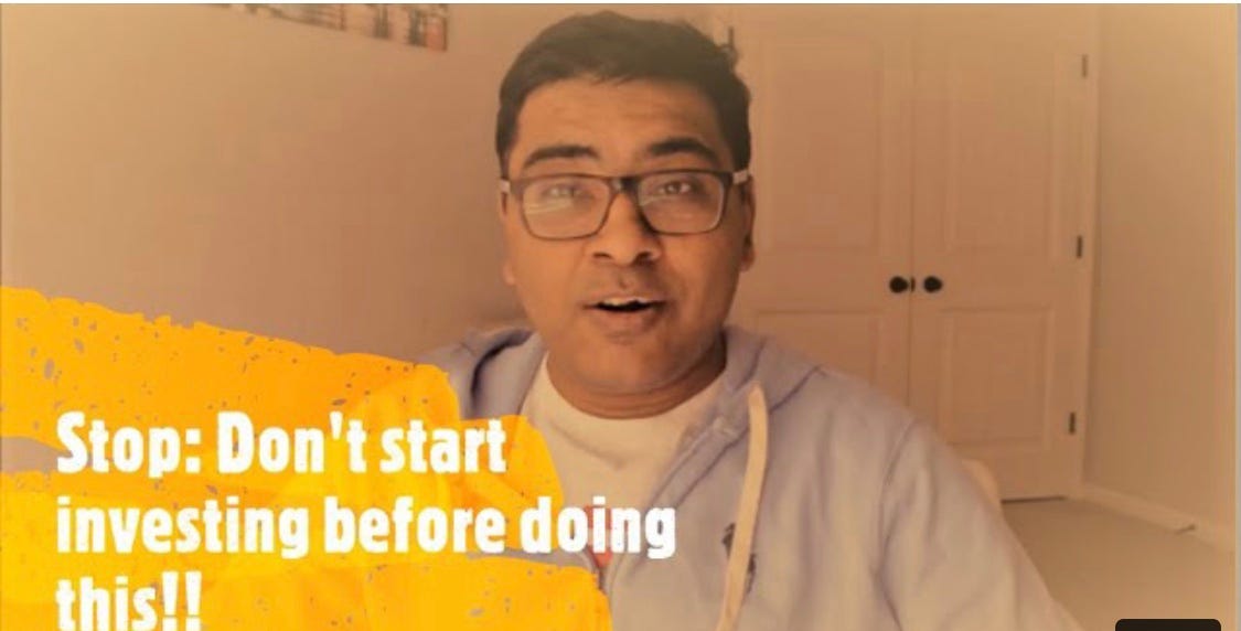 5 advice to follow before starting to invest your hard earned money ...