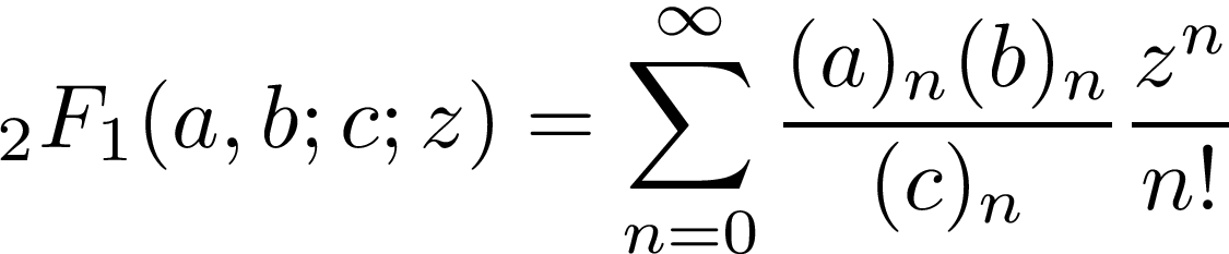 Special Functions — Hypergeometric Series | by Tiago Veríssimo | Medium