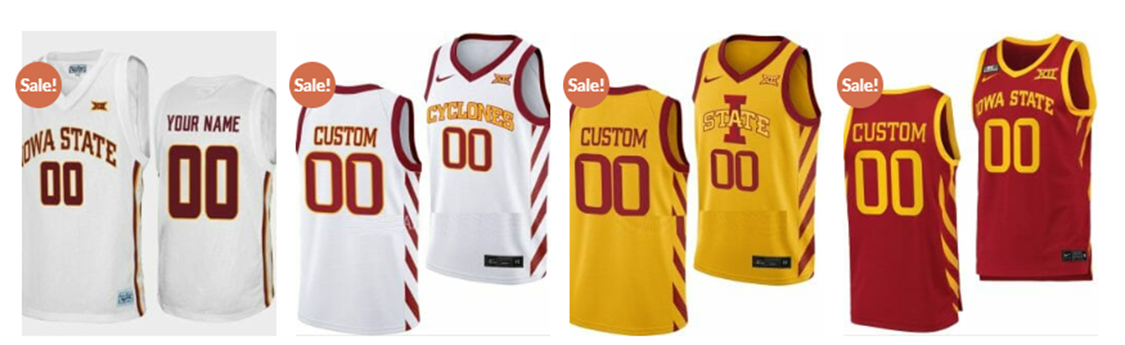 Custom Iowa State Cyclones Basketball Jersey: Show Your Cyclone Pride ...