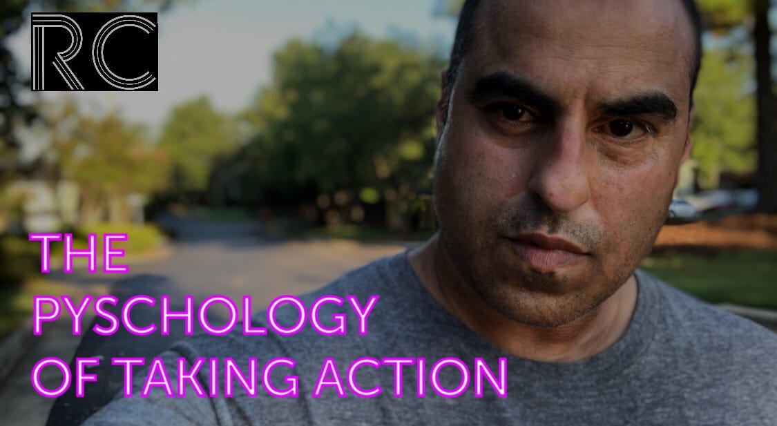 The Pyschology of Taking Action. It is our frustrations that we have to ...