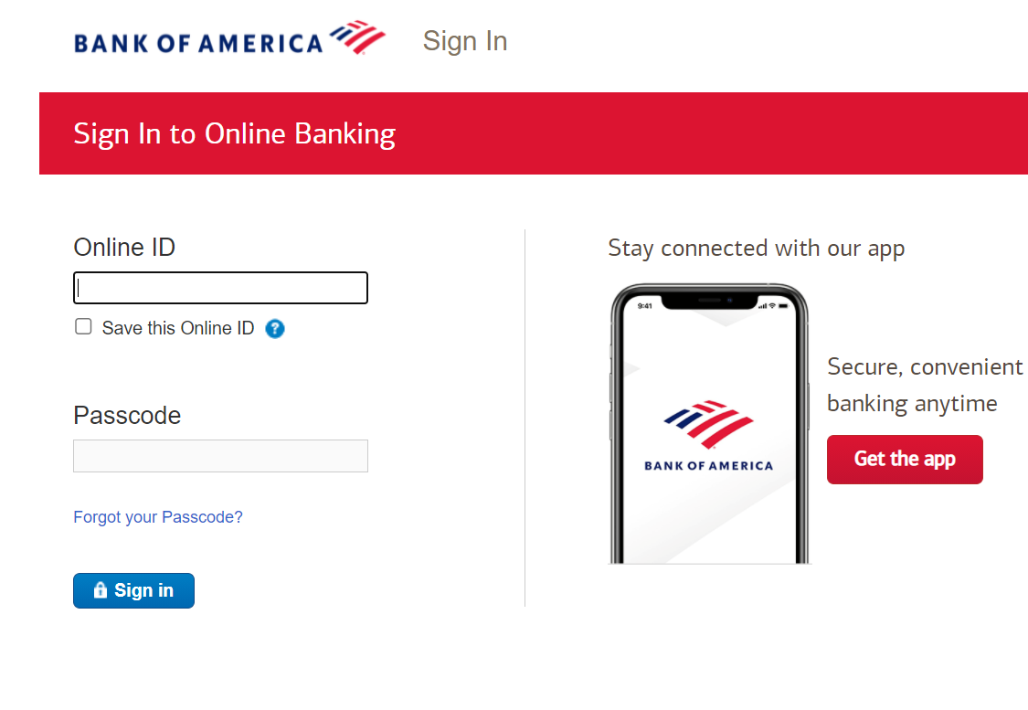 How To Login To Bank Of America Account