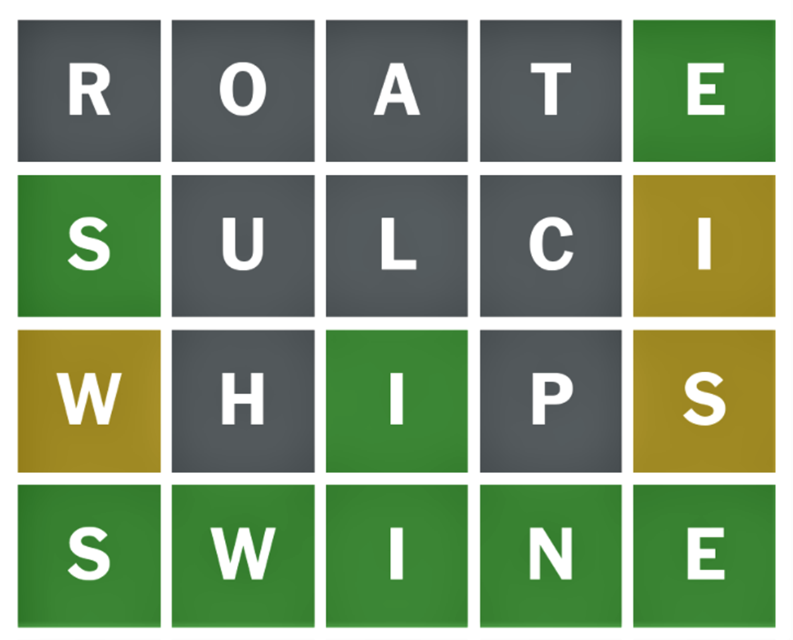 Wordle Bulletin #706 (May 26, 2023) — “A 4 was long overdue!” | by ...