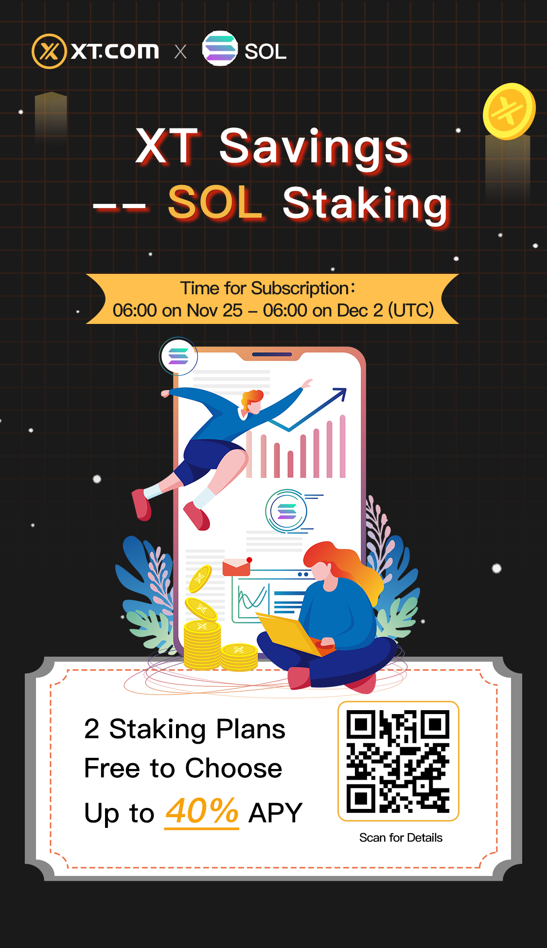 XT Will Launch SOL Staking Subscription - XT.com - Medium