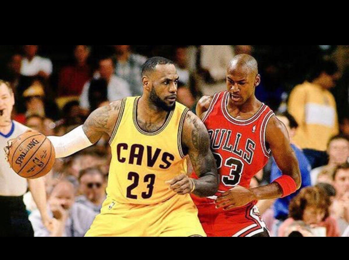 LeBron James Isn’t Better than Jordan and he will Never be. | by ...