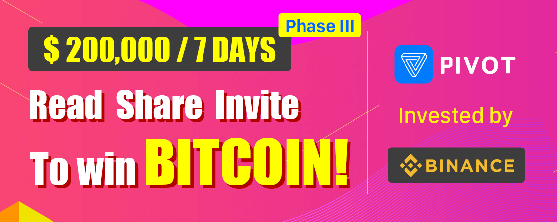 Pivot is the largest cryptocurrency community in China, with the aim to ...