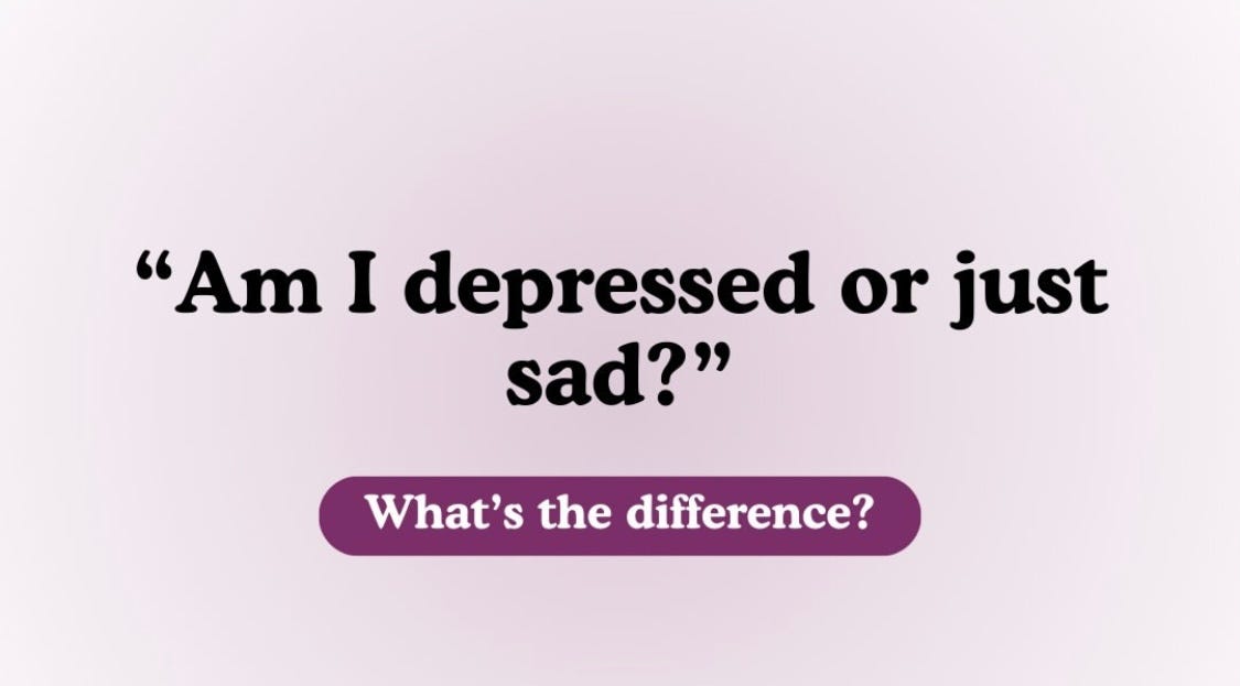 “Am I depressed or just sad?” | by Rifa Coolheart | Medium