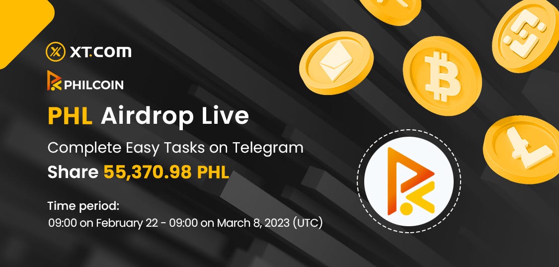 PHILCOIN Airdrop Going Live. Get ready for Philcoin Airdrop! | by XT.com | Medium