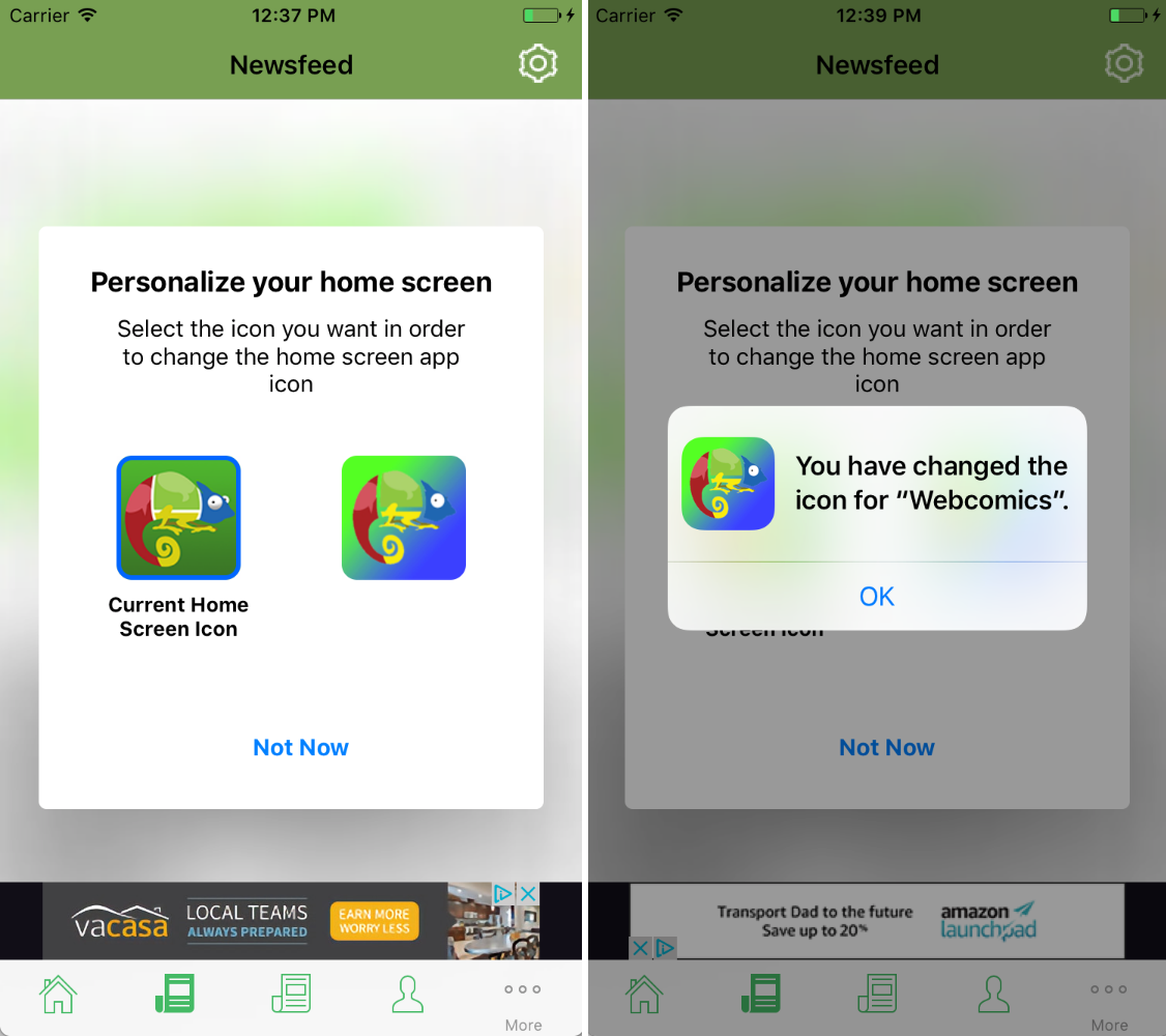 How to change custom app icon dynamically | by Annie Tung | Medium