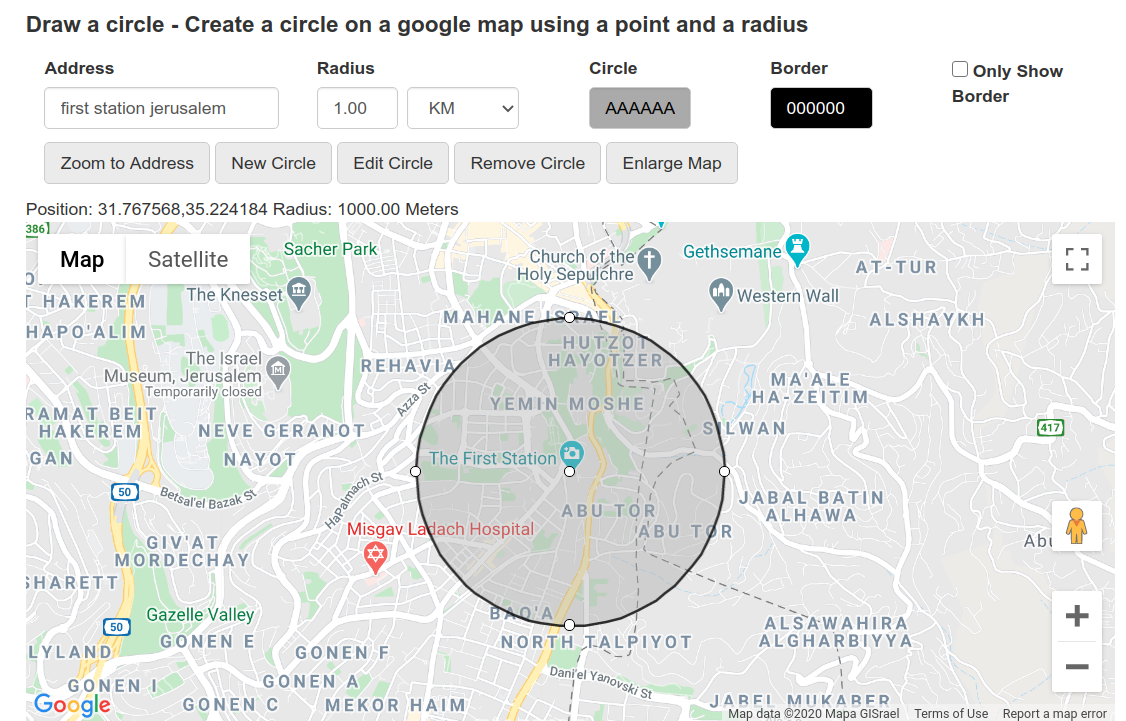 How To Draw Radius Circle In Google Earth