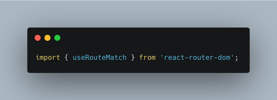 React: Route Match (React Router v5) - Hyang Tina Lee - Medium