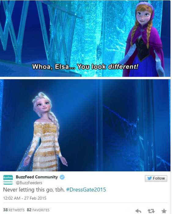 Blue White Dress Memes The Dress': More Than Just A Meme | By Olessia