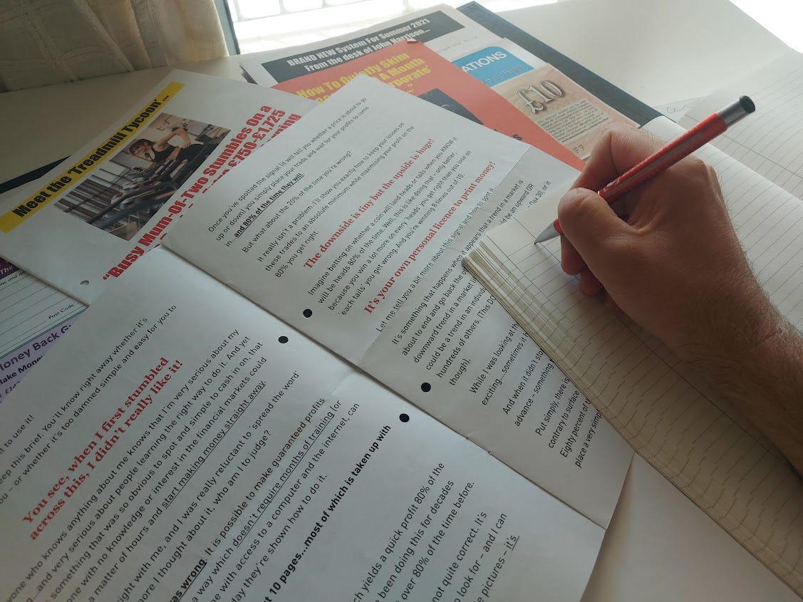 Instead Of Hand Copying Sales Letters To Become A Great Copywriter… Do ...