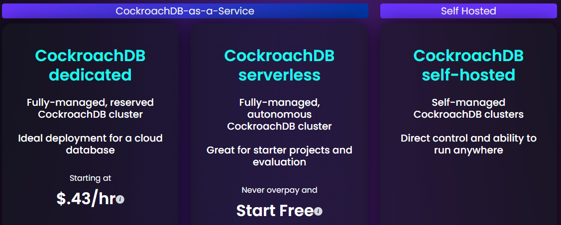 How to get 5Gb free storage — CockroachDB | by David | Medium