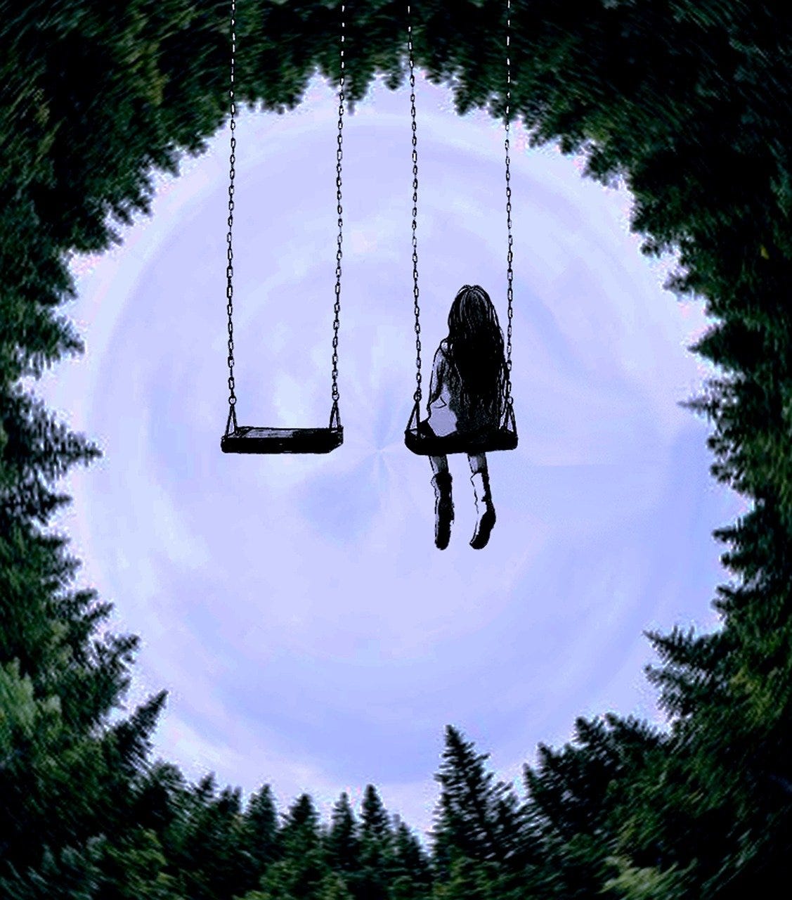 Portrait of a Wayward Child - The Lark Publication - Medium