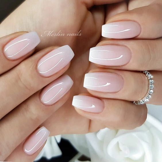White Nail Designs Pinterest